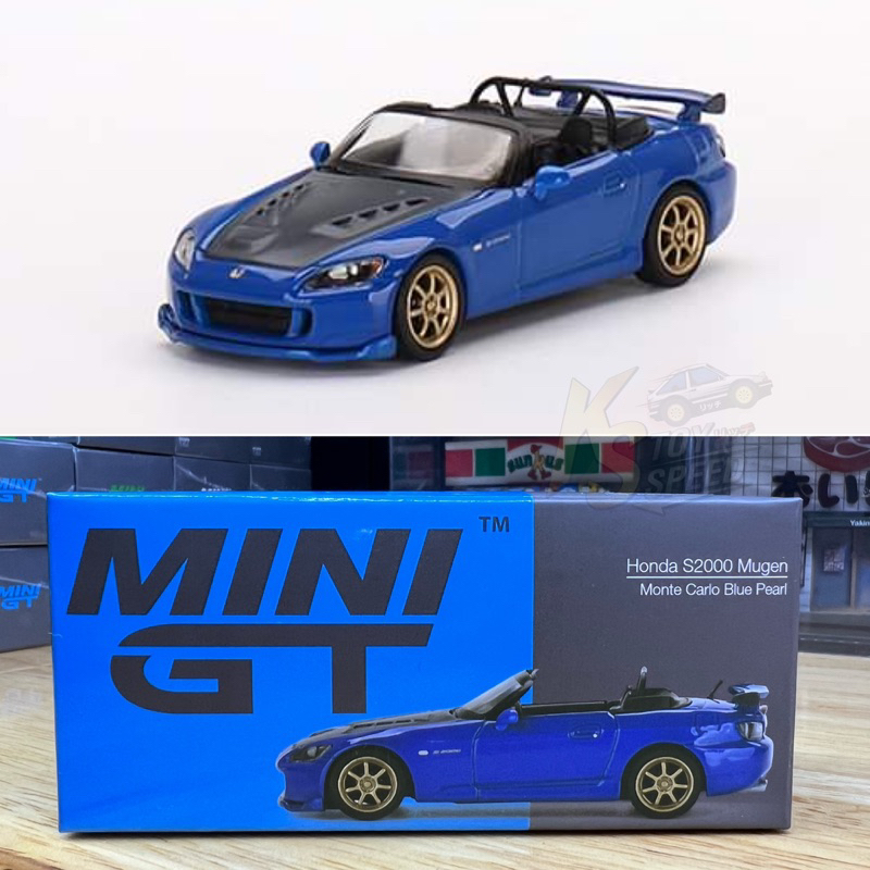 MINI GT Honda S2000 (AP2) Mugen Monte Carlo Blue Pearl | Shopee Malaysia
