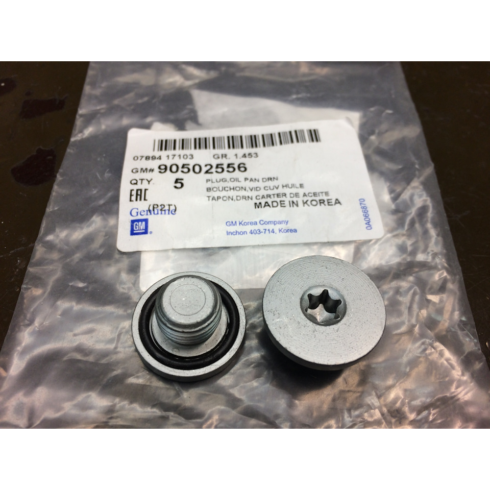 Oil Drain Nut_cruze_ Sonic_ Genuine Gm Store (90502556) | Shopee Malaysia
