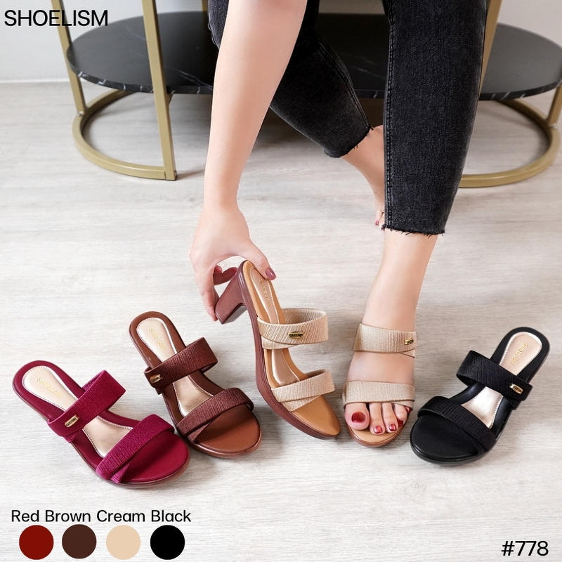 High Heels (SS 778) Elegant Fabric Detail Neat Work Easy To Wear Add A ...