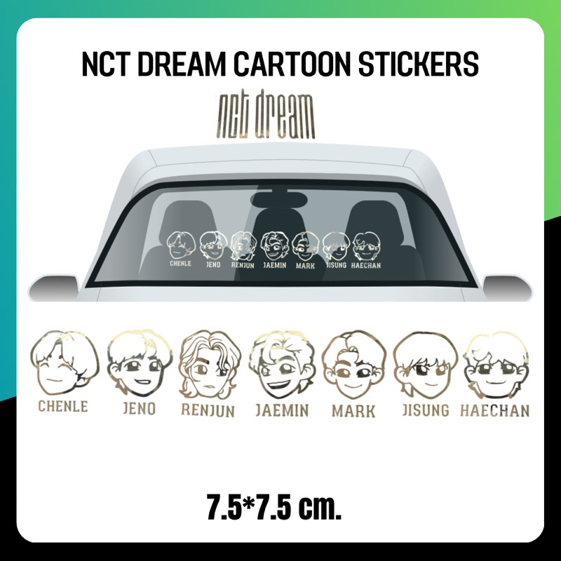 NCT DREAM Cartoon Stickers (Big Size) | Shopee Malaysia
