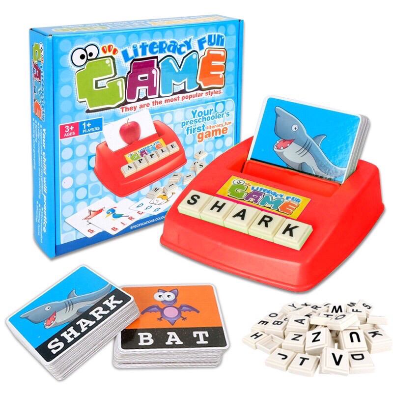 English Word Card Game For Child Development literacy fun | Shopee Malaysia