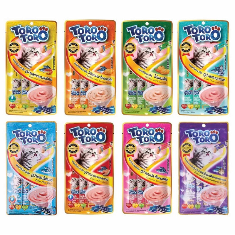 Toro Cat Lick Snack 15 g/Sachet X5 (5 Sachets) | Shopee Malaysia