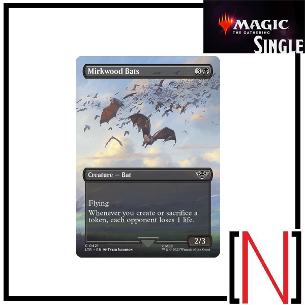 [MTG][Single][LTR] Mirkwood Bats Level Common [English] | Shopee Malaysia