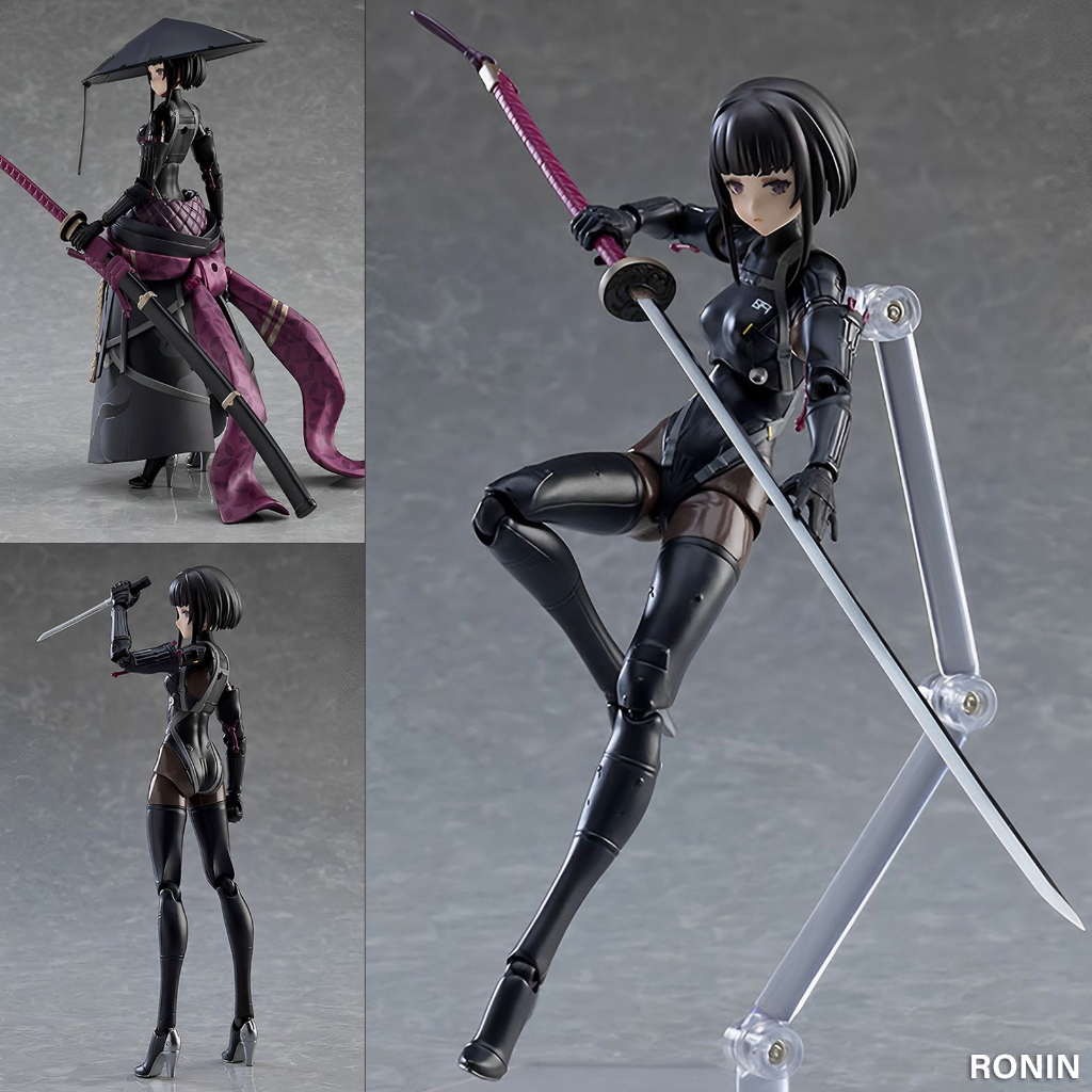 Action Figure Neco Falslander Ronin Samurai Girl Ninja Women Wear Armor ...