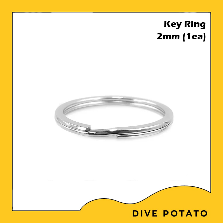 Key Ring Split 2mm (1ea) | Shopee Malaysia