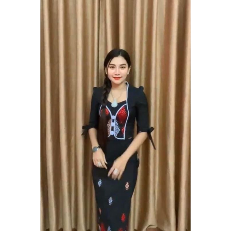 Ixm xl # Myanmar Girl Dress National Costume Work On The Cover ...