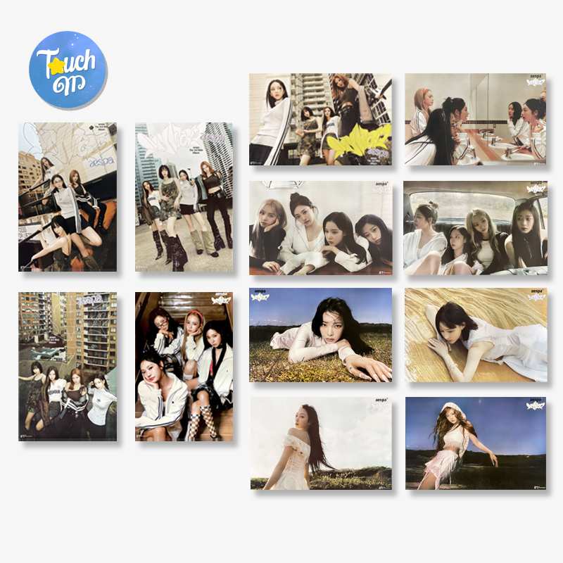 POSTER Authentic Aespa-The 3rd Mini Album [MY WORLD] | Shopee Malaysia