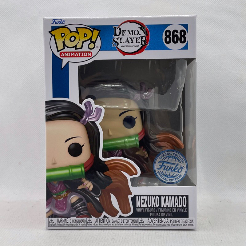 Funko Pop Demon Slayer: 868 Nezuko Kamado Metallic (Mint Box) | Shopee ...
