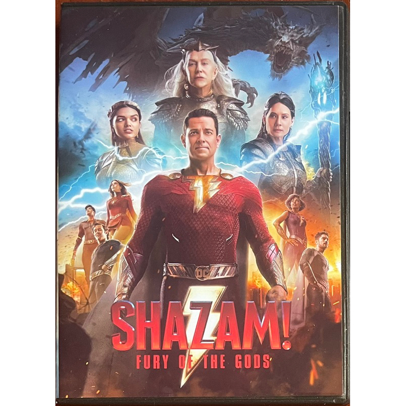 Shazam!! Fury of the Gods/Shazam 2 (2023 DVD)/Sha Sam! the God's Boiling Point (DVD) | Shopee ...
