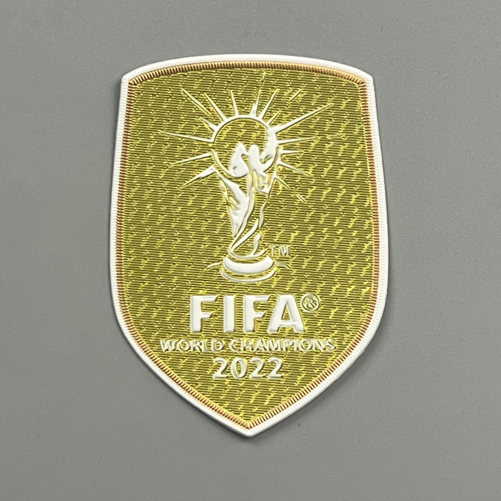 Fifa World Cup Champions 2022 Football Jersey Embossed Rubber With ...