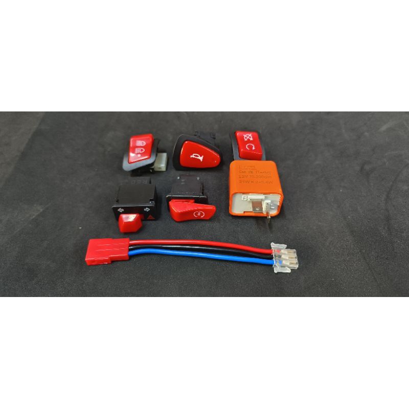 Red Button Power Switch Many Types Good Quality High Heat Resistance ...