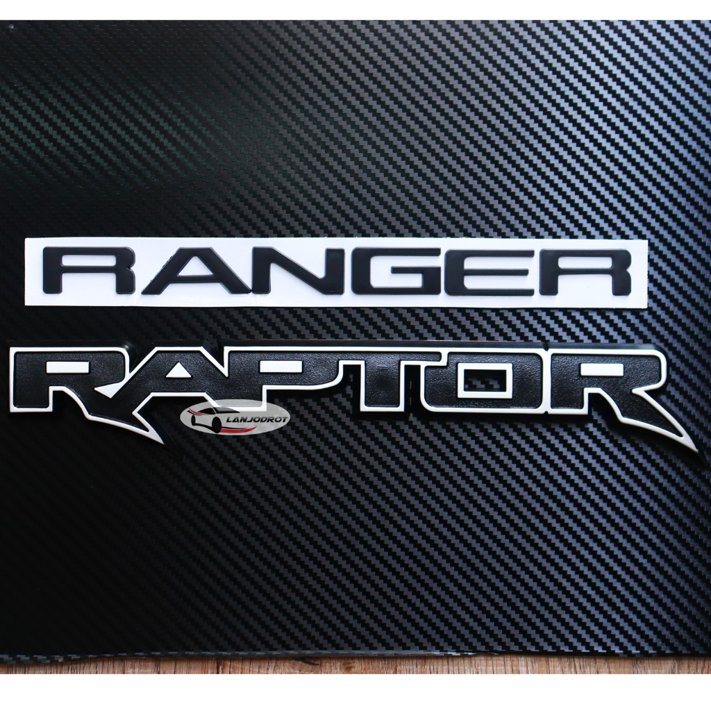 Logo RANGER RAPTOR For Front Hood Attached To The Rear Pickup Cover ...