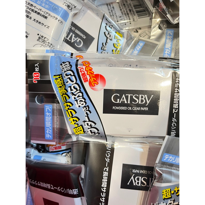 Gatsby Facial Cleansing Paper With Powder 70 Sheets | Shopee Malaysia