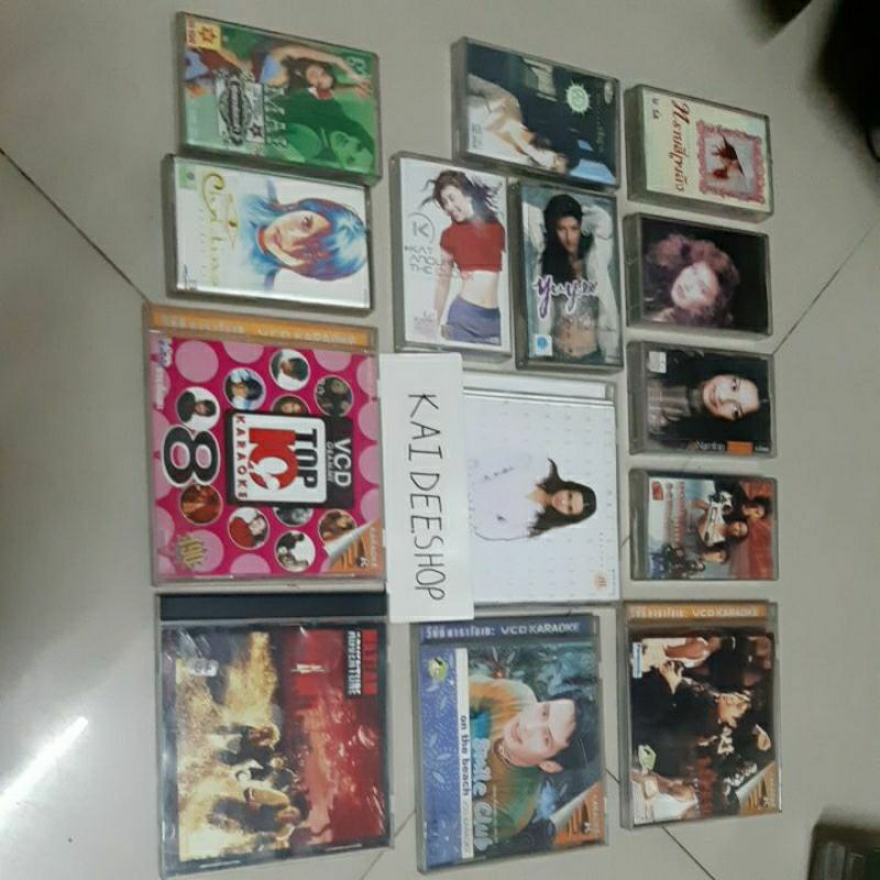 New Song Cd Disc Charoenpura THIS IS MAI'S LIFE/VCD Bird Flagchai /VCD KARAOKE GRAMMY/Cassette ...