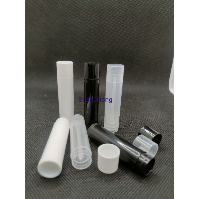 (10 Pieces) 5 Grams Round Empty Lip Balm Tubes (Delivery From Thailand ...