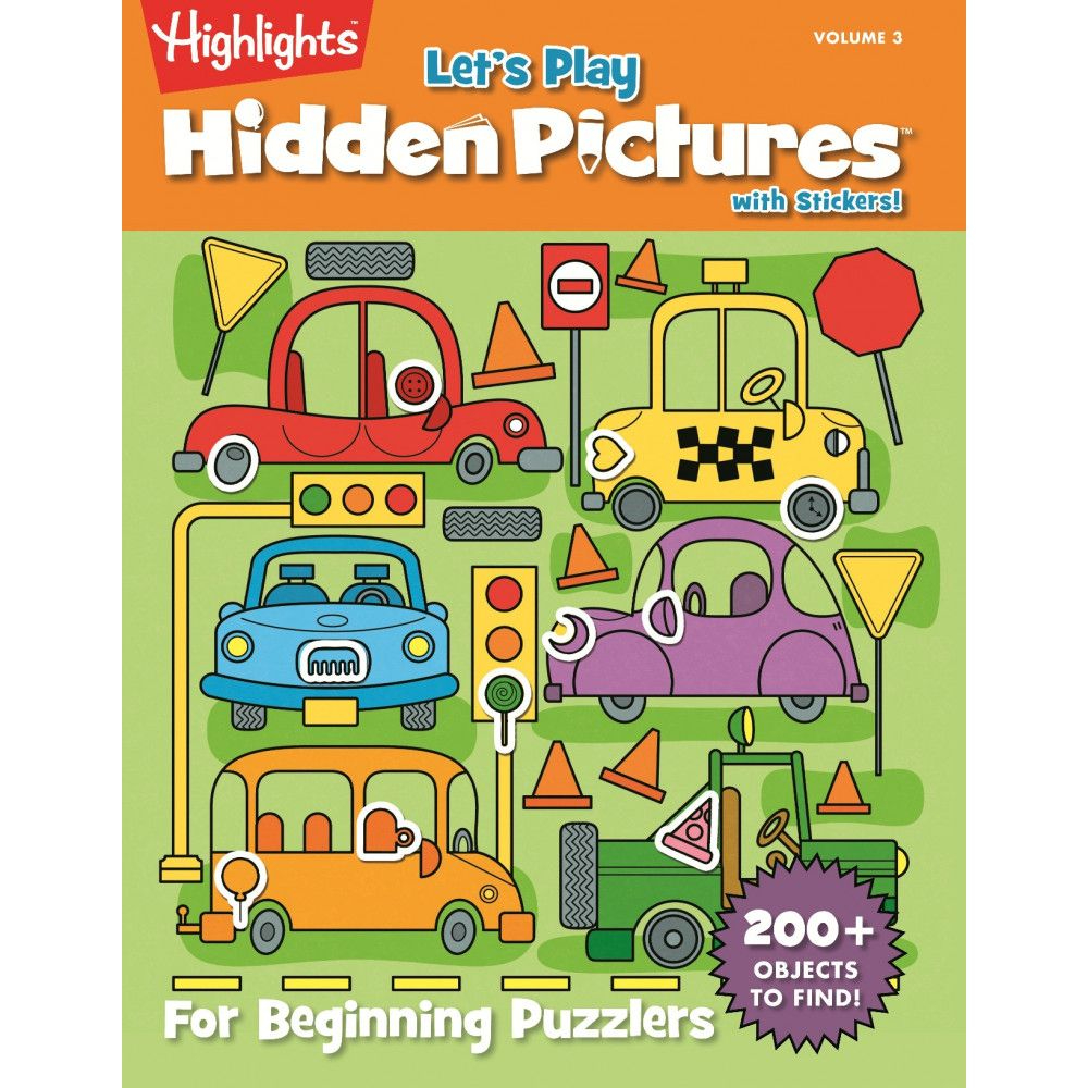 ^NANMEEBOOKS HIGHLIGHTS Book-LET'S PLAY HIDDEN Pictures 3 Perangi ...