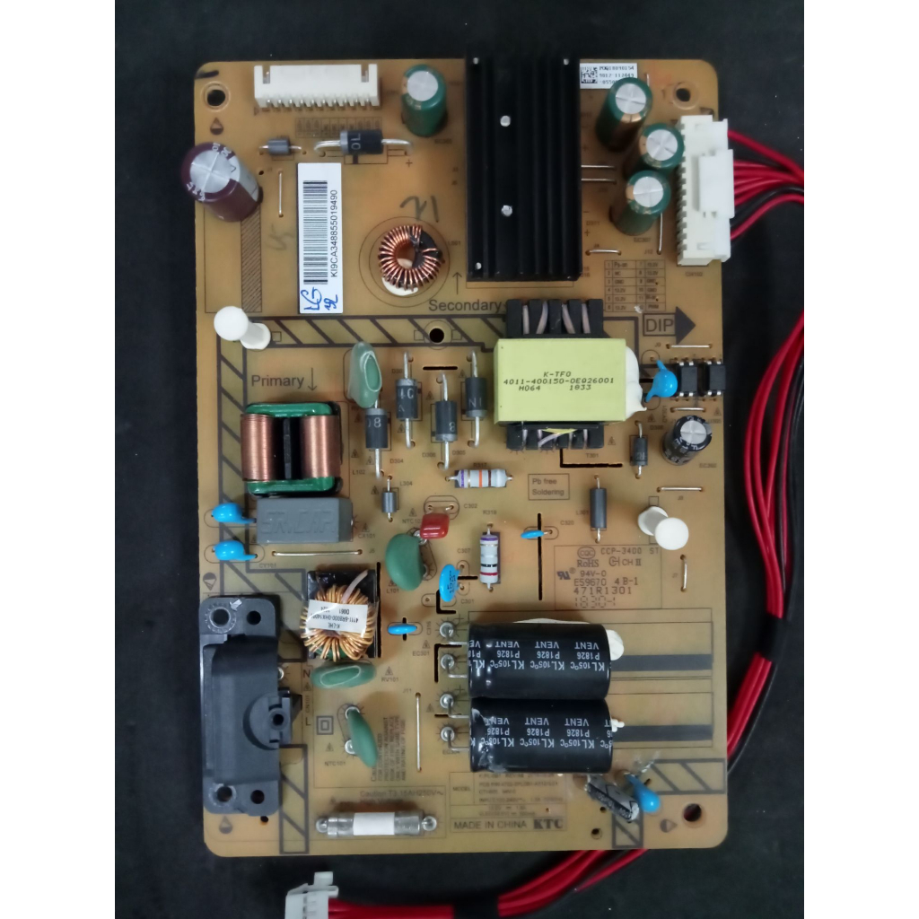 Power supply TV LG Model: 32LK540 The Board Is Removable And Works Well ...