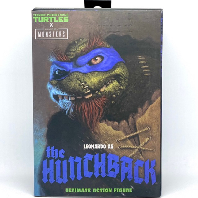Ninja Turtles NECA Universal Monsters TMNT 7" Leonardo as Hunchback ...