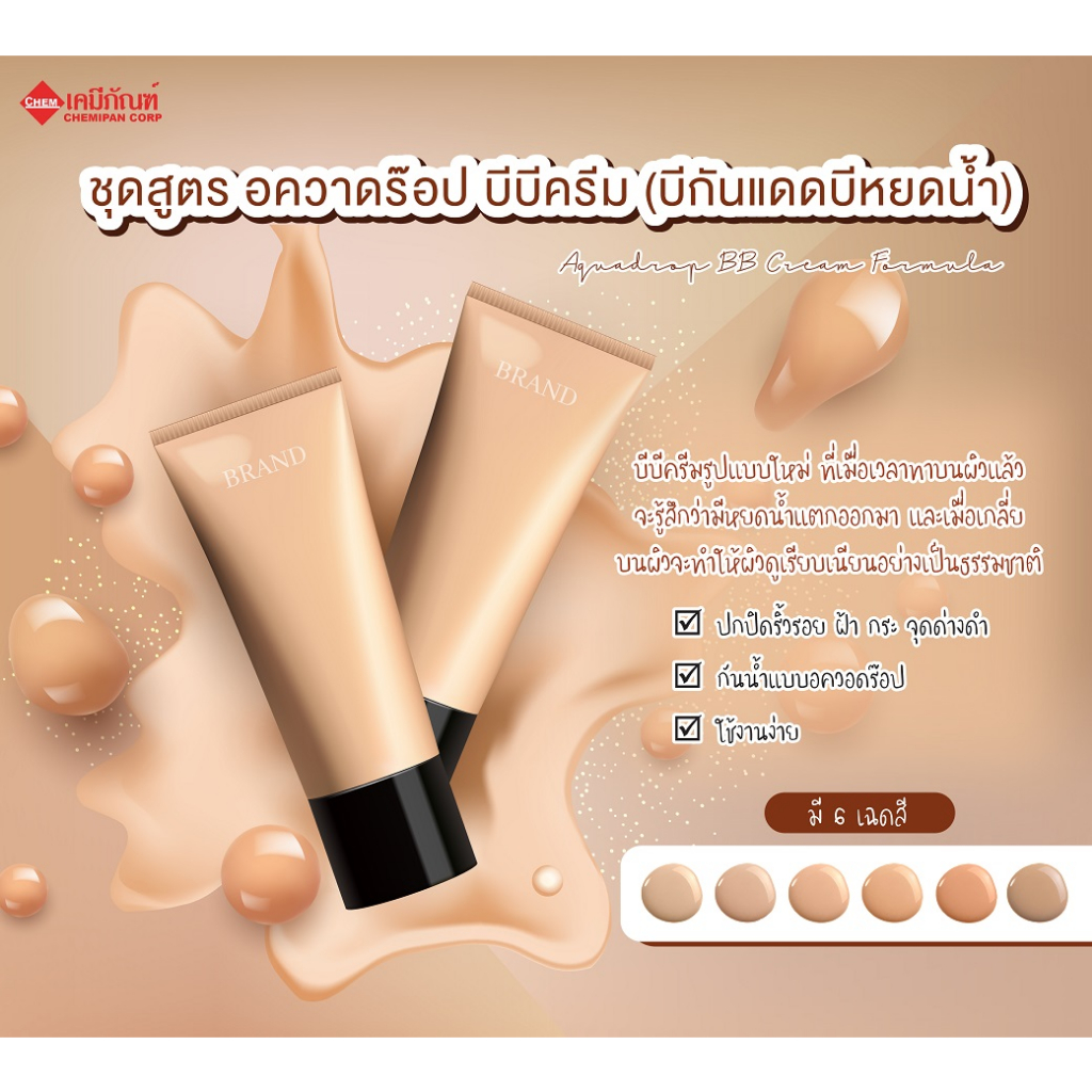 Aqua Dripping Bb Cream Formula Set (Droplet Sunscreen Bb) | Shopee Malaysia