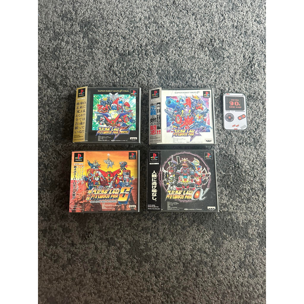 Banpresto Game Disc PlayStation Super Robot Wars Collection/Japan ...