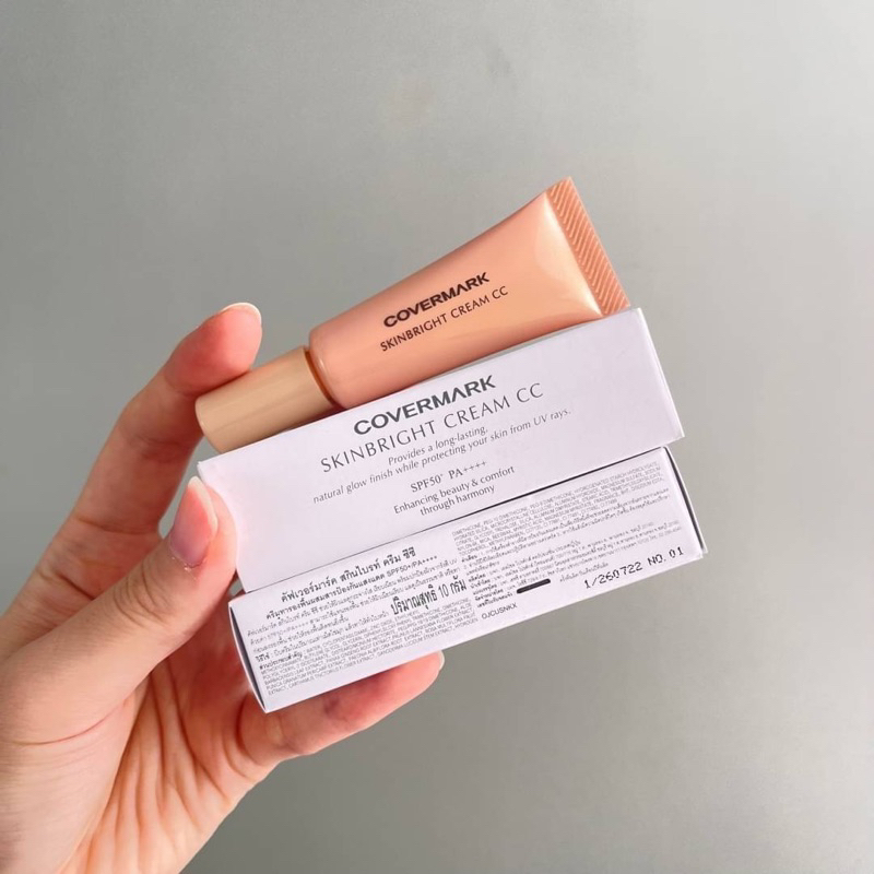 CC Cream Covermark Skinbright SPF50+PA++++ Trial Size 10g Makeup Base ...