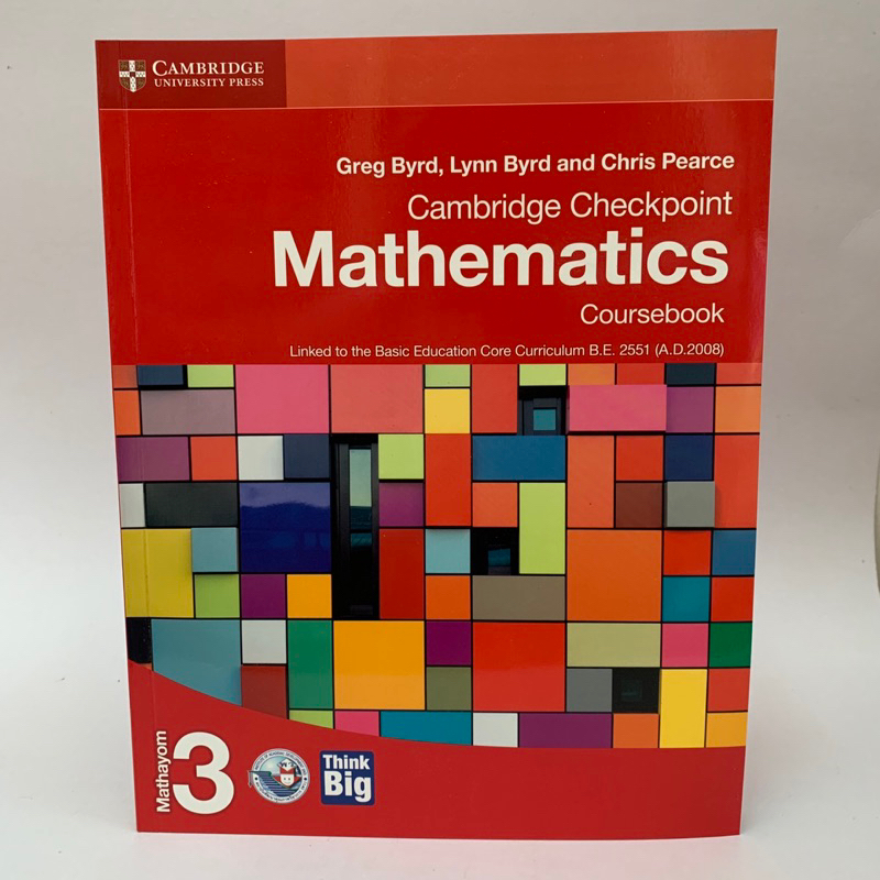 (New) Cambridge Check point Mathematics course book 3 | Shopee Malaysia