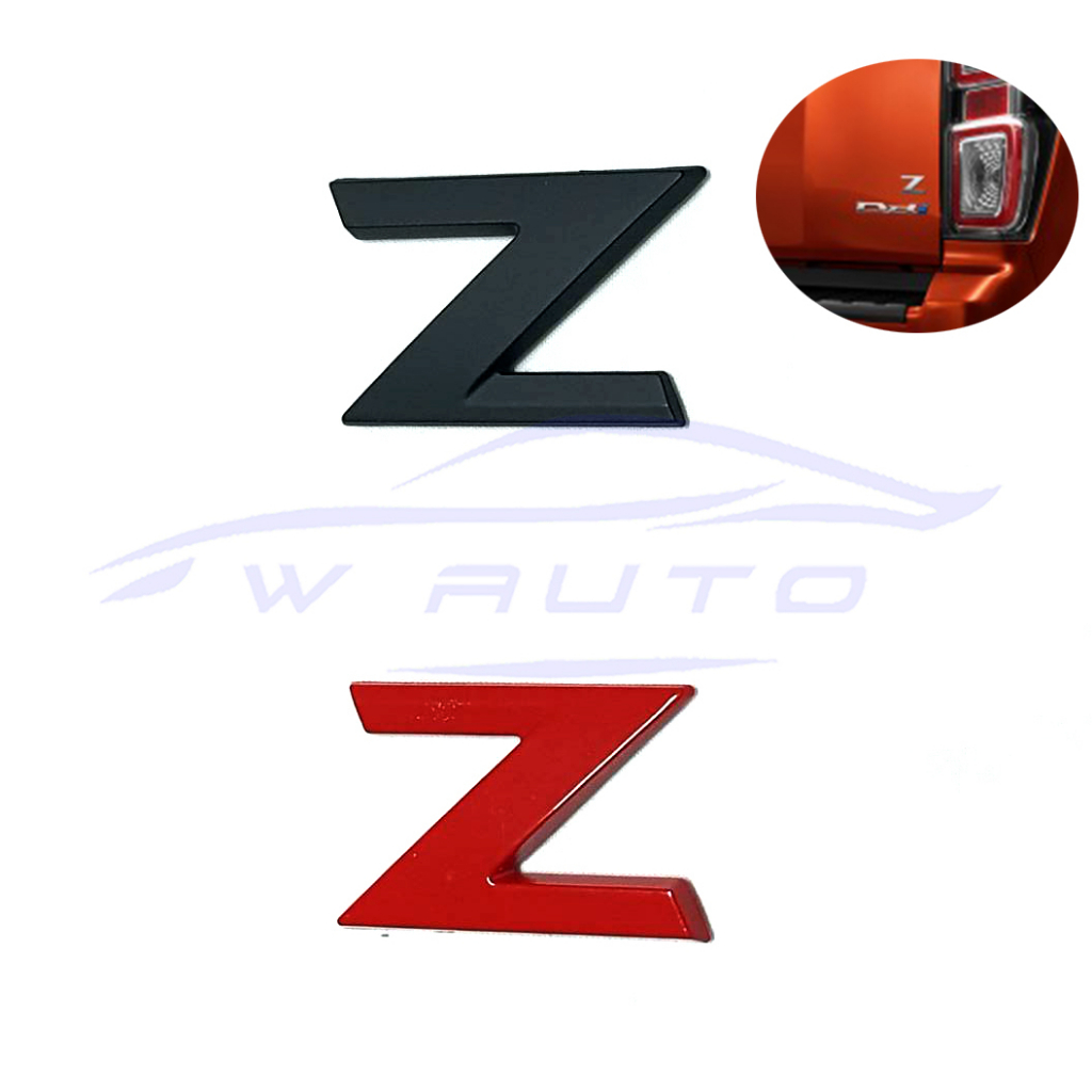 LOGO On The Back Of The Label Sticker Plate Z ISUZU DMAX 2021 2022 2023 ...