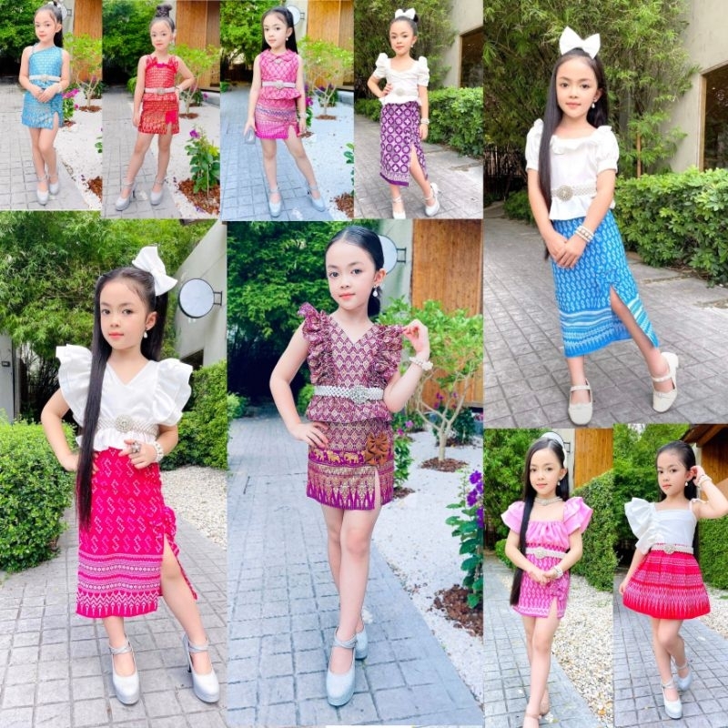 * Ka "Thai Traditional Set A Variety Of Thai Children's Costumes ...
