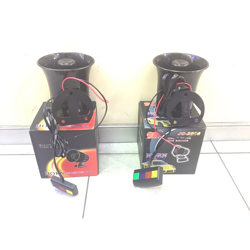 Klaxon Motorcycle Horn Siren Box Emergency Rescue Available In 2 Models ...