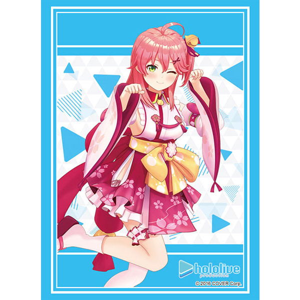 Bushiroad Sleeve HG Vol.3771 Hololive Production "Sakura Miko" 2023ver ...