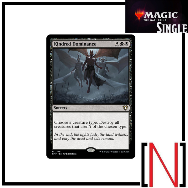 [MTG][Single][CMM] Kindred Dominance Level Rare [English] | Shopee Malaysia
