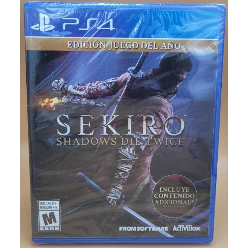 (Used) Ps4: Sekiro Shadows die twice English Zone 1 game playstation | Shopee Malaysia