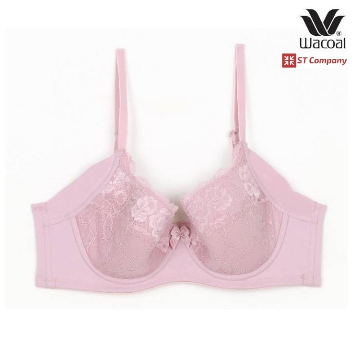Wacoal Basic Bra: WB9912 Pink (WR) 4/5 Cup | Shopee Malaysia
