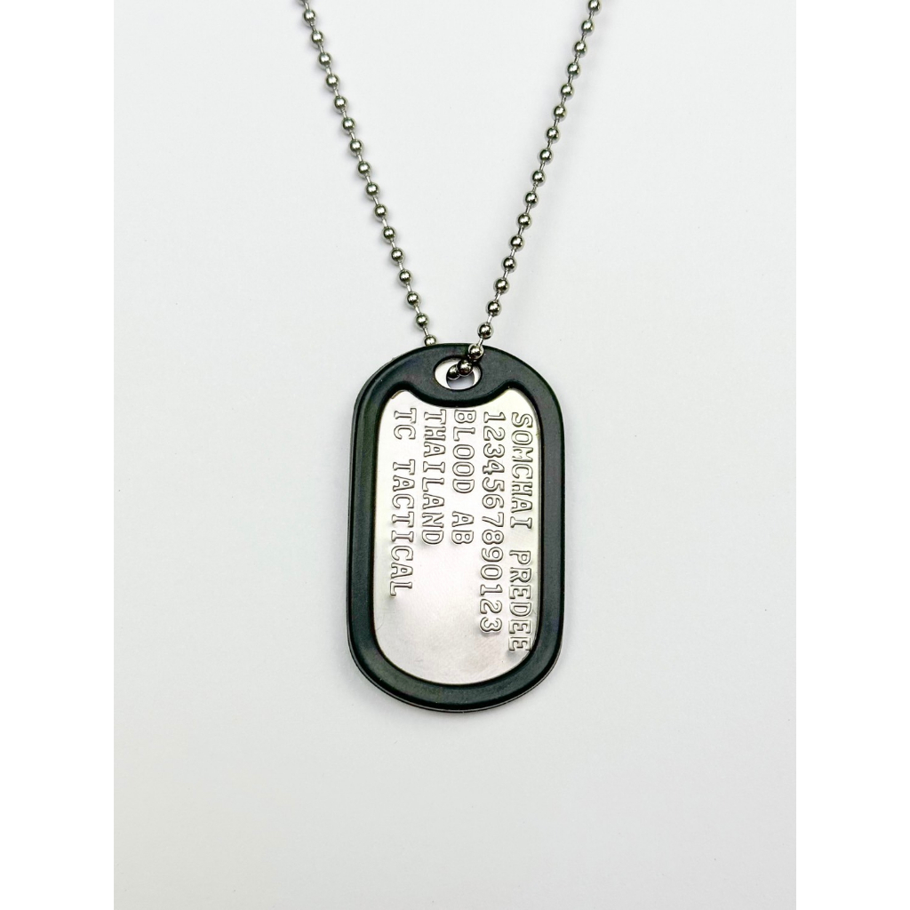 Military Necklace Badges Dog Tag | Shopee Malaysia