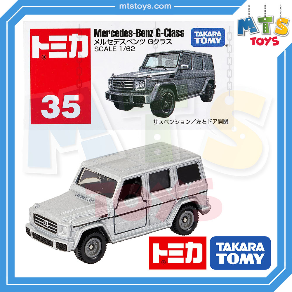 ** MTS Toys Takara Tomy: Tomica no.35 Mercedes-Benz G-Class [Silver ...