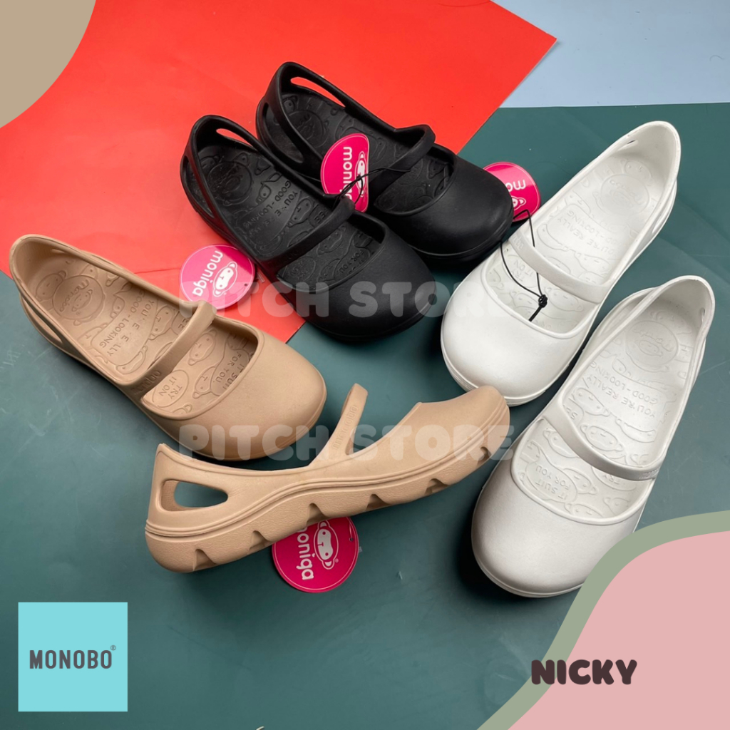Monobo Nicky Slip-On Rubber Shoes (5-8) | Shopee Malaysia