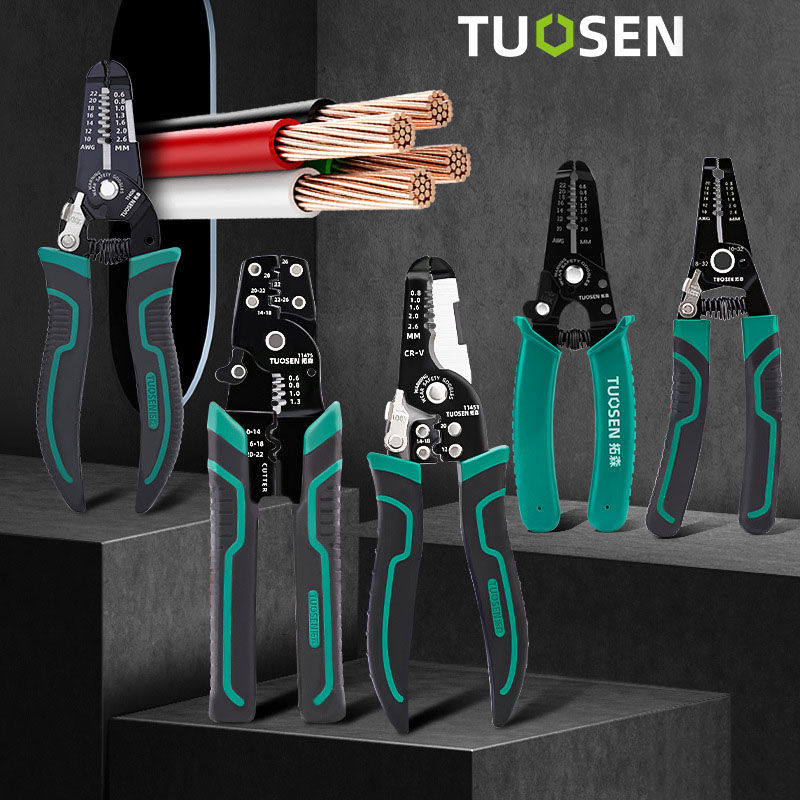 TUOSEN Multi-Functional Fireman's Pliers Cut Stripping Tightening ...