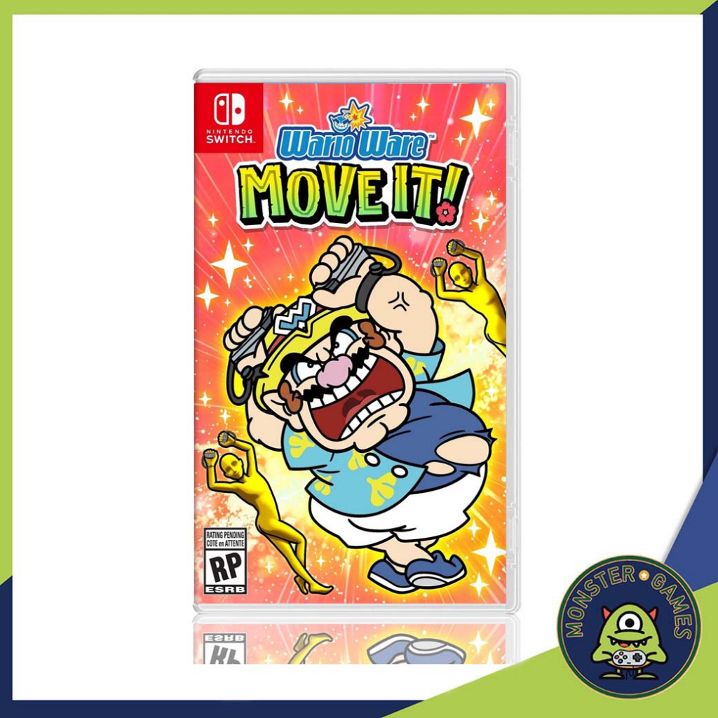 Wario Ware Move It Nintendo Switch Game Original Disc 1st Hand ...