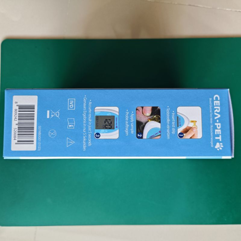 Cerapet-Blood Glucose 1 Unit+strip 25 test strip 50 test. | Shopee Malaysia