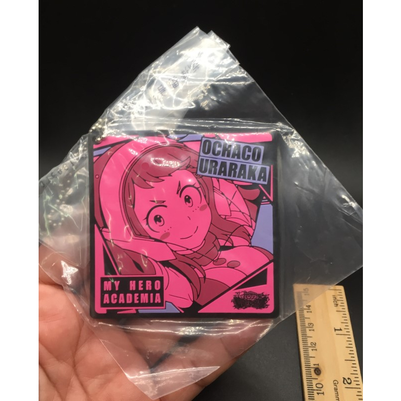 My Hero Academia OCHACO URARAKA Rubber Strap Anime Keychain Cute Bag ...