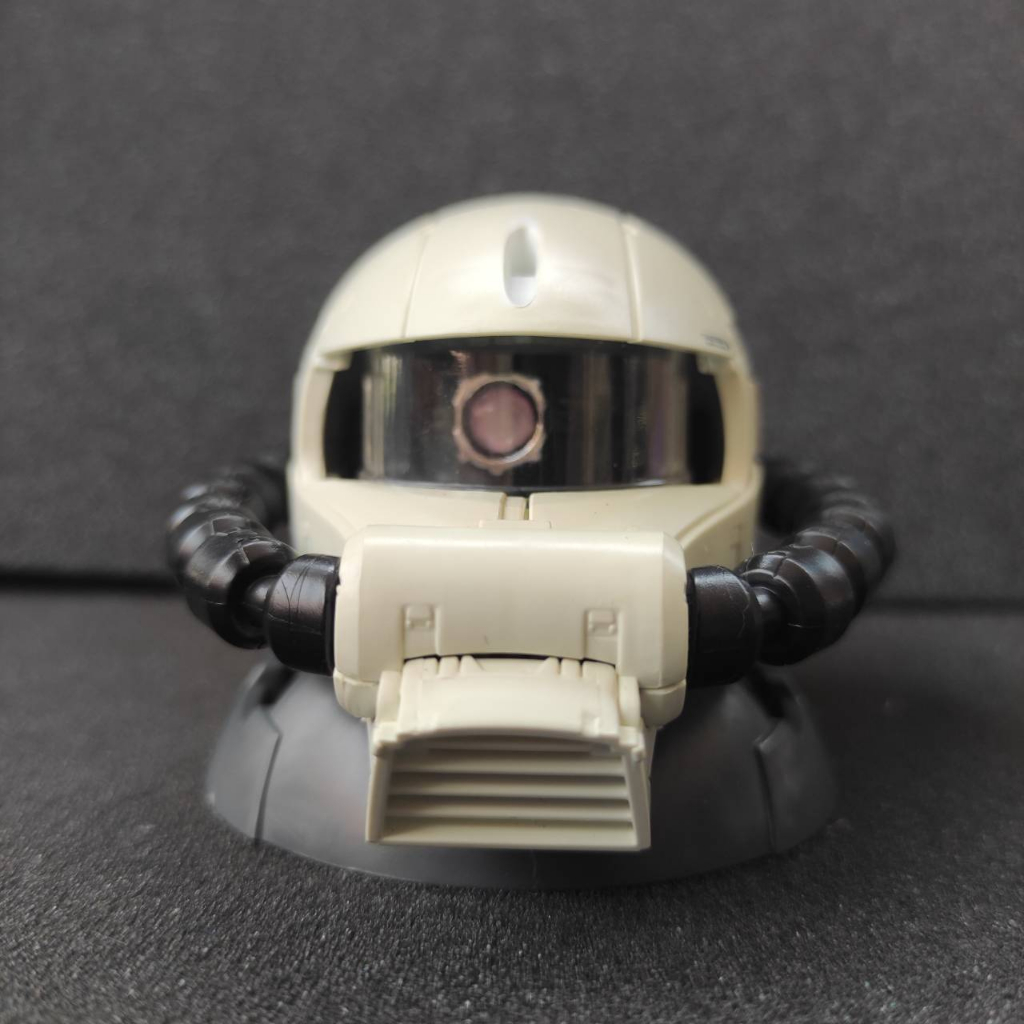 Gundam Exceed Model Vol.2 Zaku Head Figure ~ MS-06J II White Ogre ...