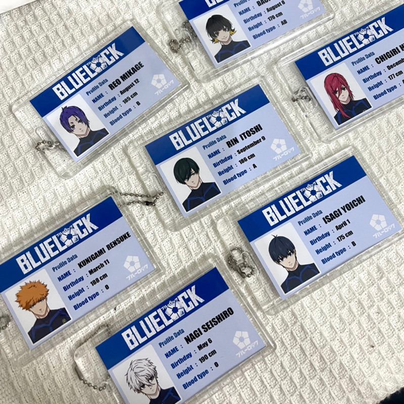 Blue lock Frame Card Confinemented Duel anime bluelock isagi | Shopee ...