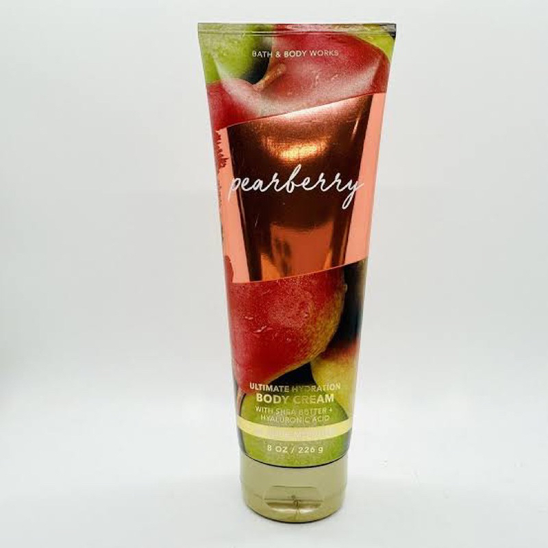 Bath & Body Works PEARBERRY Ultimate Hydration Cream 226g. | Shopee ...