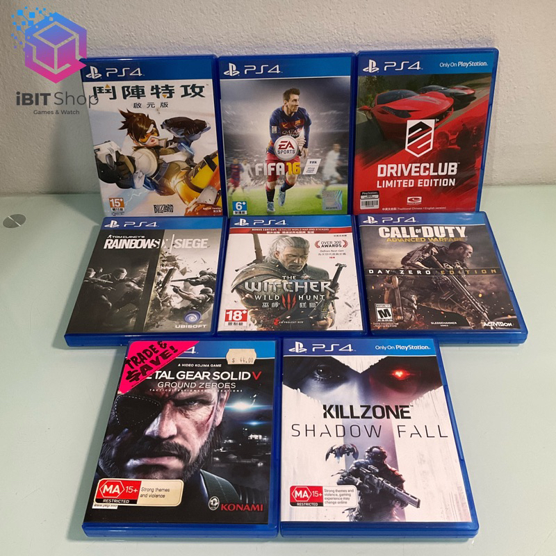Original PS4 Used Disc PlayStation 4 (Eng)(Japan)(Zone2/Zone3/AllZone ...