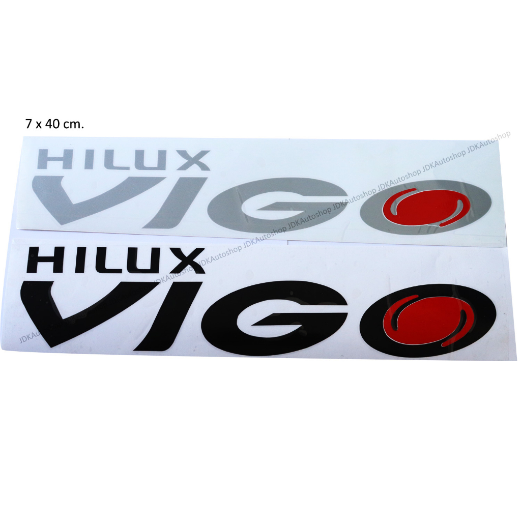 Sticker Waterproof Vinyl For TOYOTA VIGO | Shopee Malaysia