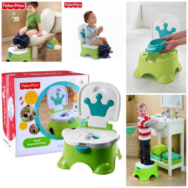 Fisher Price Royal Stepstool Potty | Shopee Malaysia