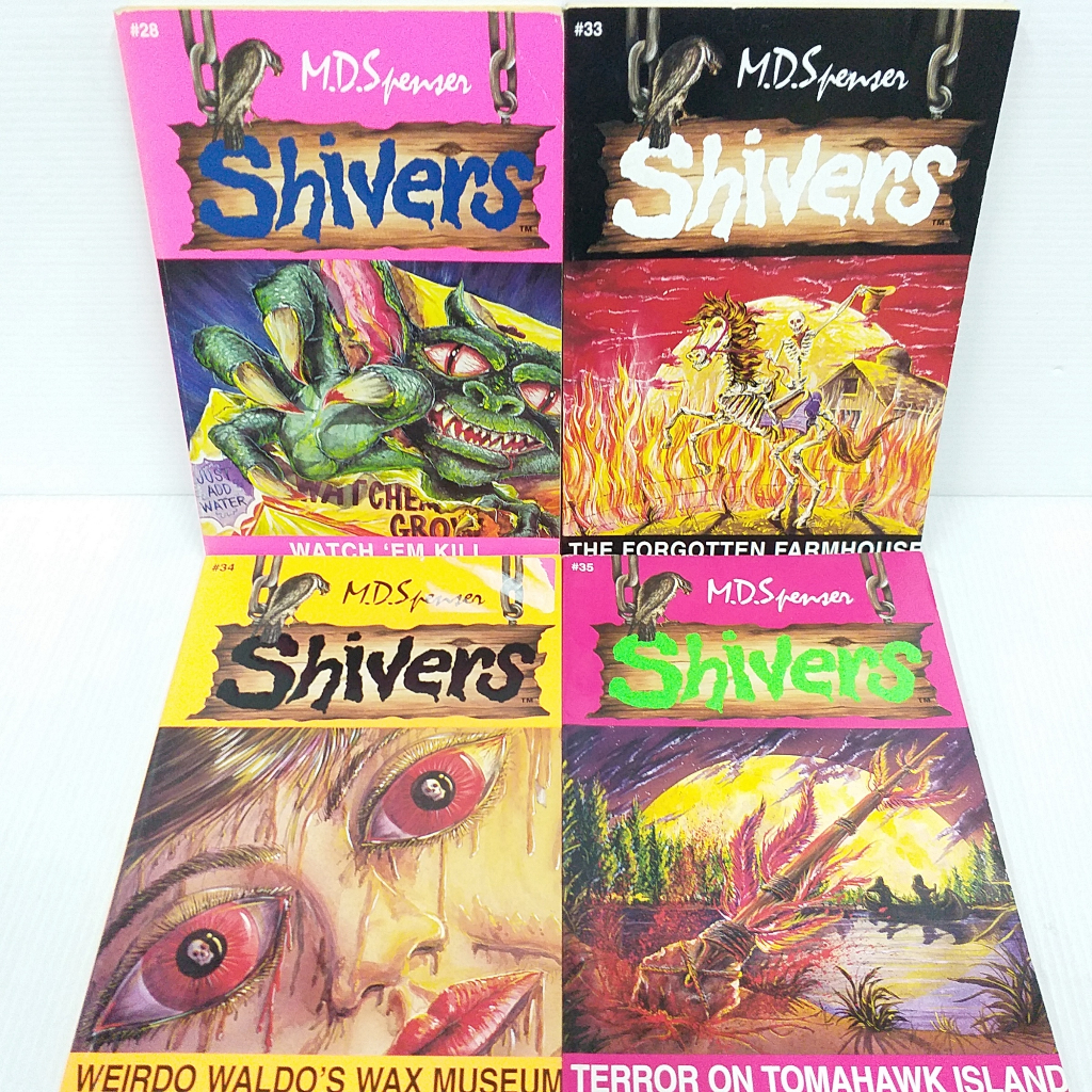 Shivers By M.D.Spenser Second-Hand English Literature Horror Styles ...