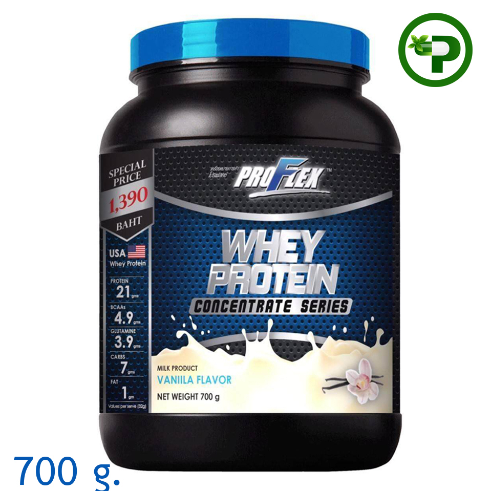 Proflex Whey Protein Concentrate VANILLA 1 Can Flavor 700 g | Shopee ...