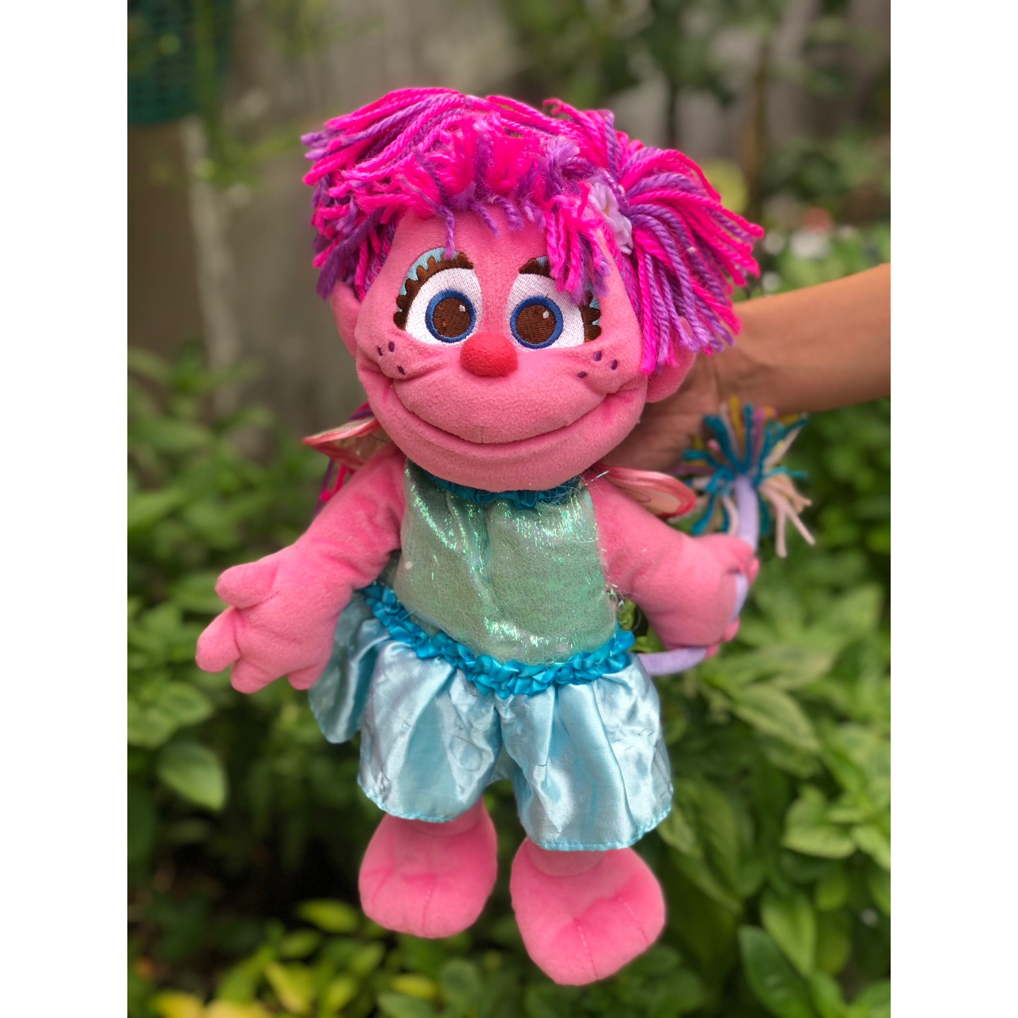 Sesame Street Abby Cadabby Plush Toy Hand Puppet | Shopee Malaysia