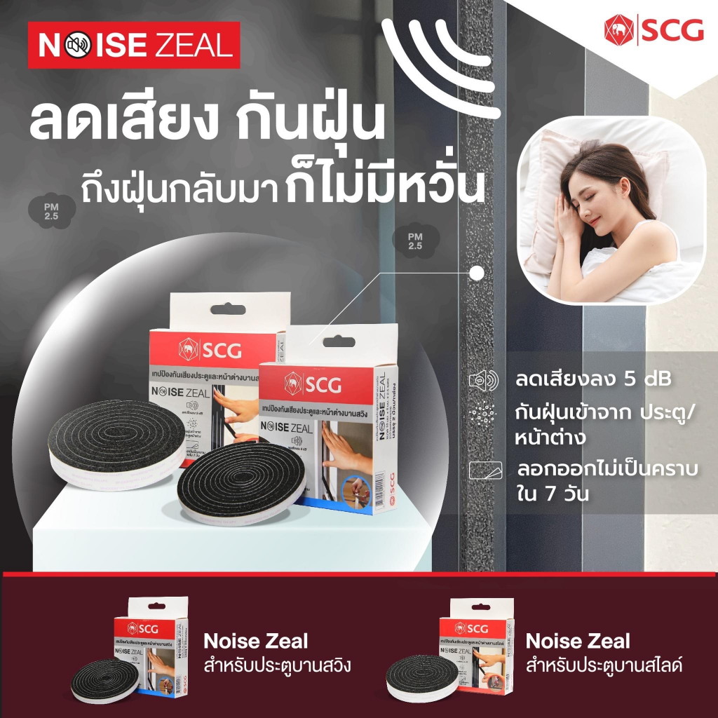 Soundproof Door-Window And Under-Door Tape SCG Noise Zeal Comes In 3 ...